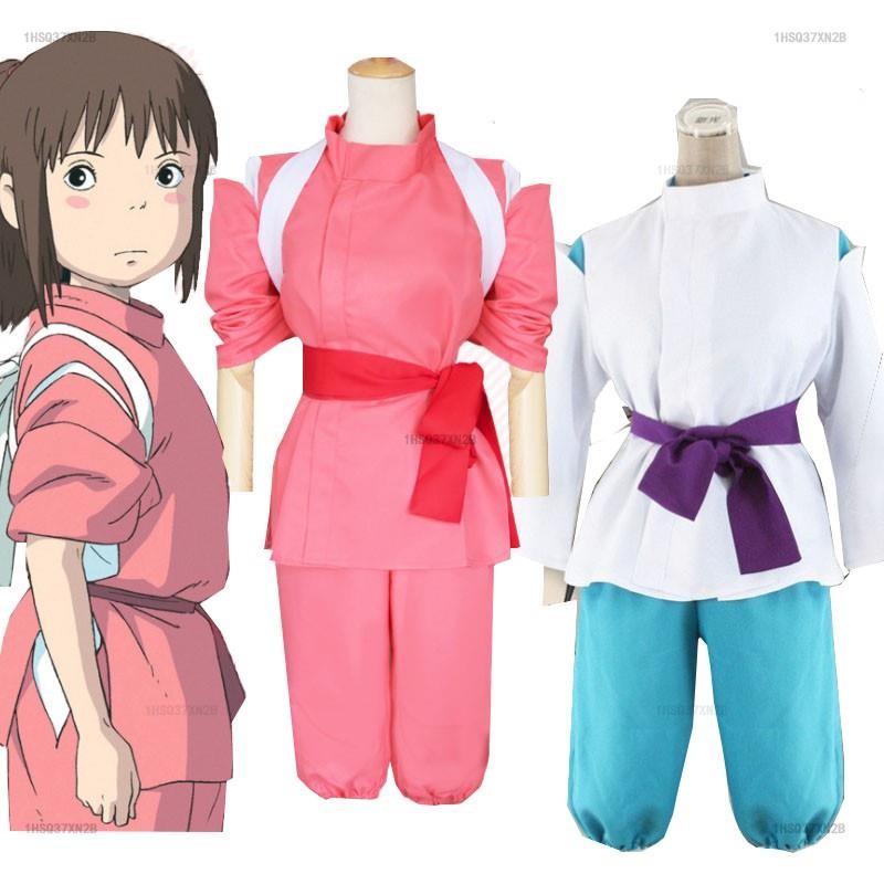 Spirited Away Amber Little White Dragon cos Ogino Chihiro cosplay Chuan ...