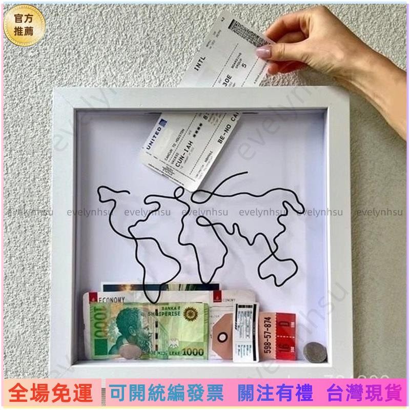 Can Be Compilated Invoice Money-Saving Box Display Frame Hollow Photo ...