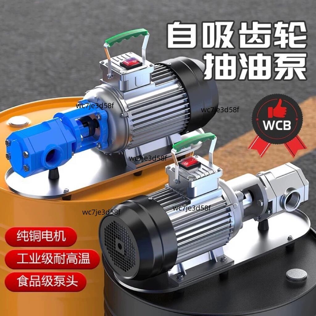 High-Viscosity Self-Absorbent Gear Stainless Steel Electric Oil Pump ...