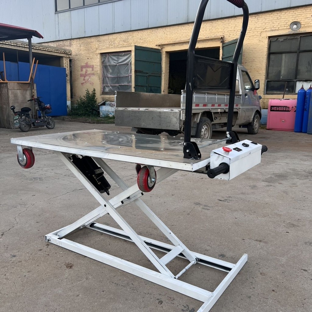 Ximu Rake Trolley Lift With Car Handling Electric Hydraulic Flatbed ...