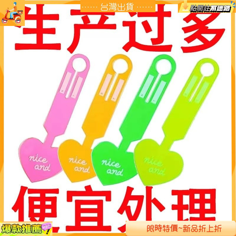 With Tickets 2025ins Fluorescent Luggage Tag Suitcase Signage ...