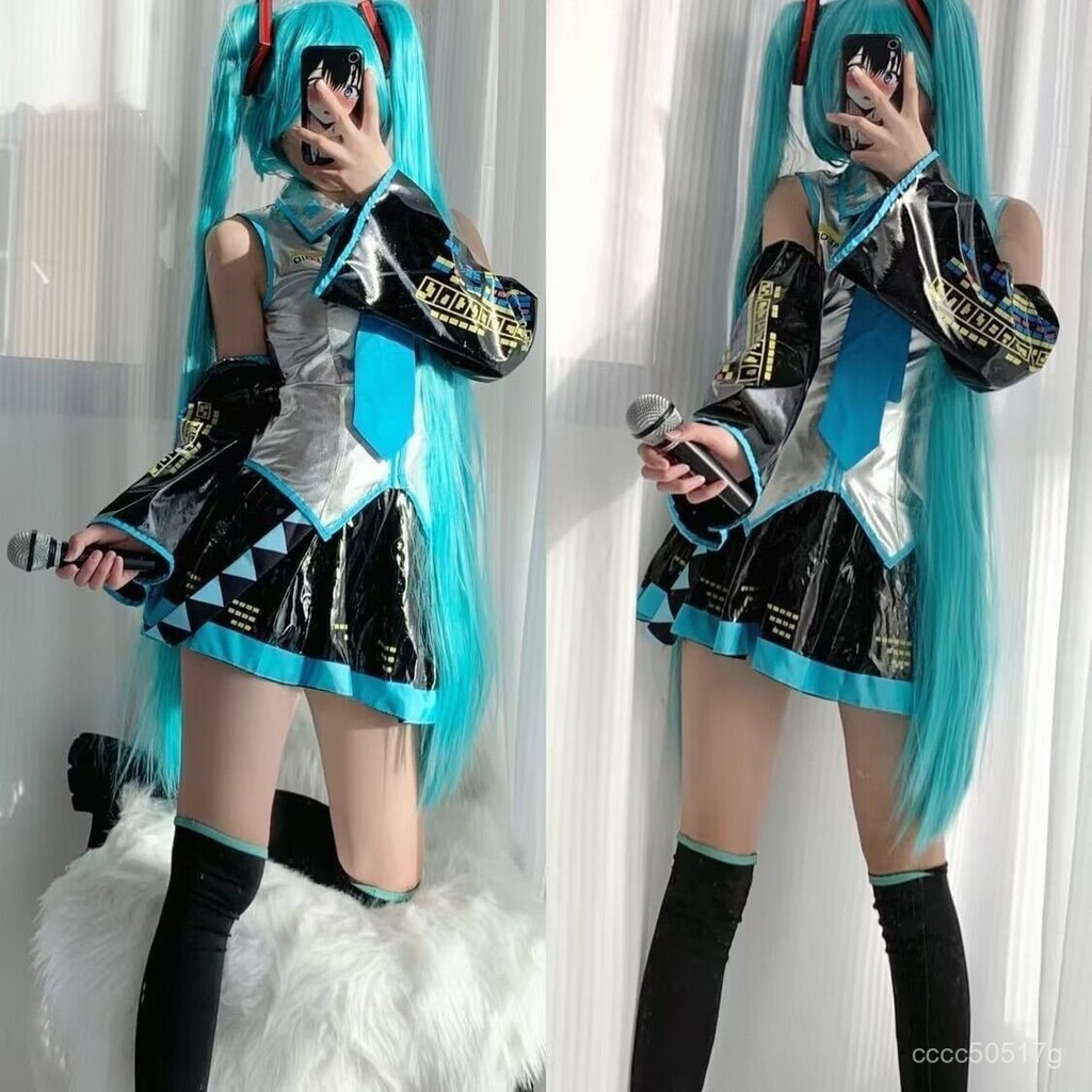 Taiwan Shipment Hatsune MIKU Formula Clothes cos cosplay Costume JK ...