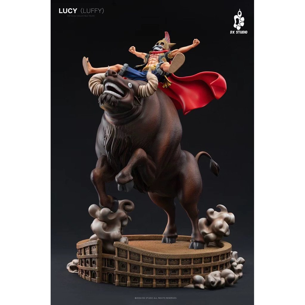 Chaomujian Dx Big Bear Club One Piece Riding Ox Luffy Arena Statue ...