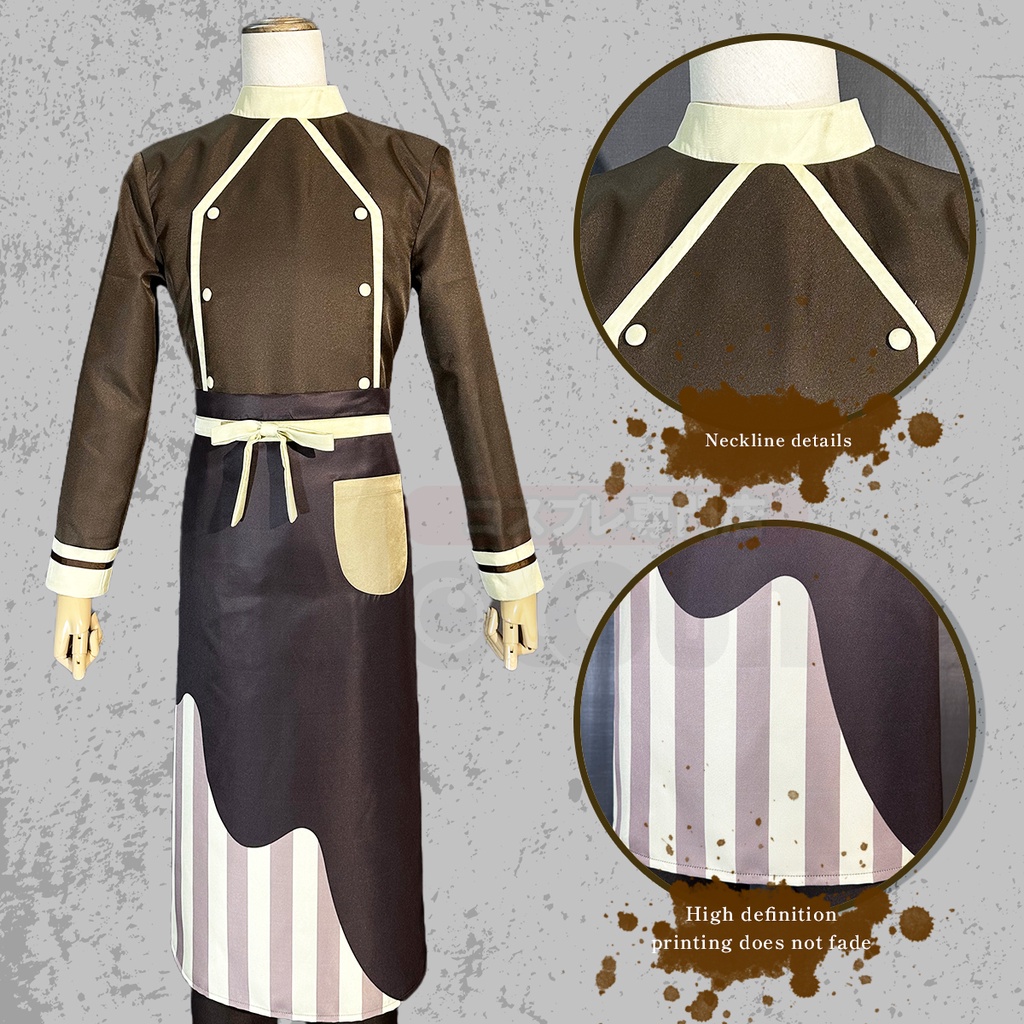 HOLOUN Tokyo Revengers Cosplay Ran Haitani Rindou Anime Costumes Coffee ...
