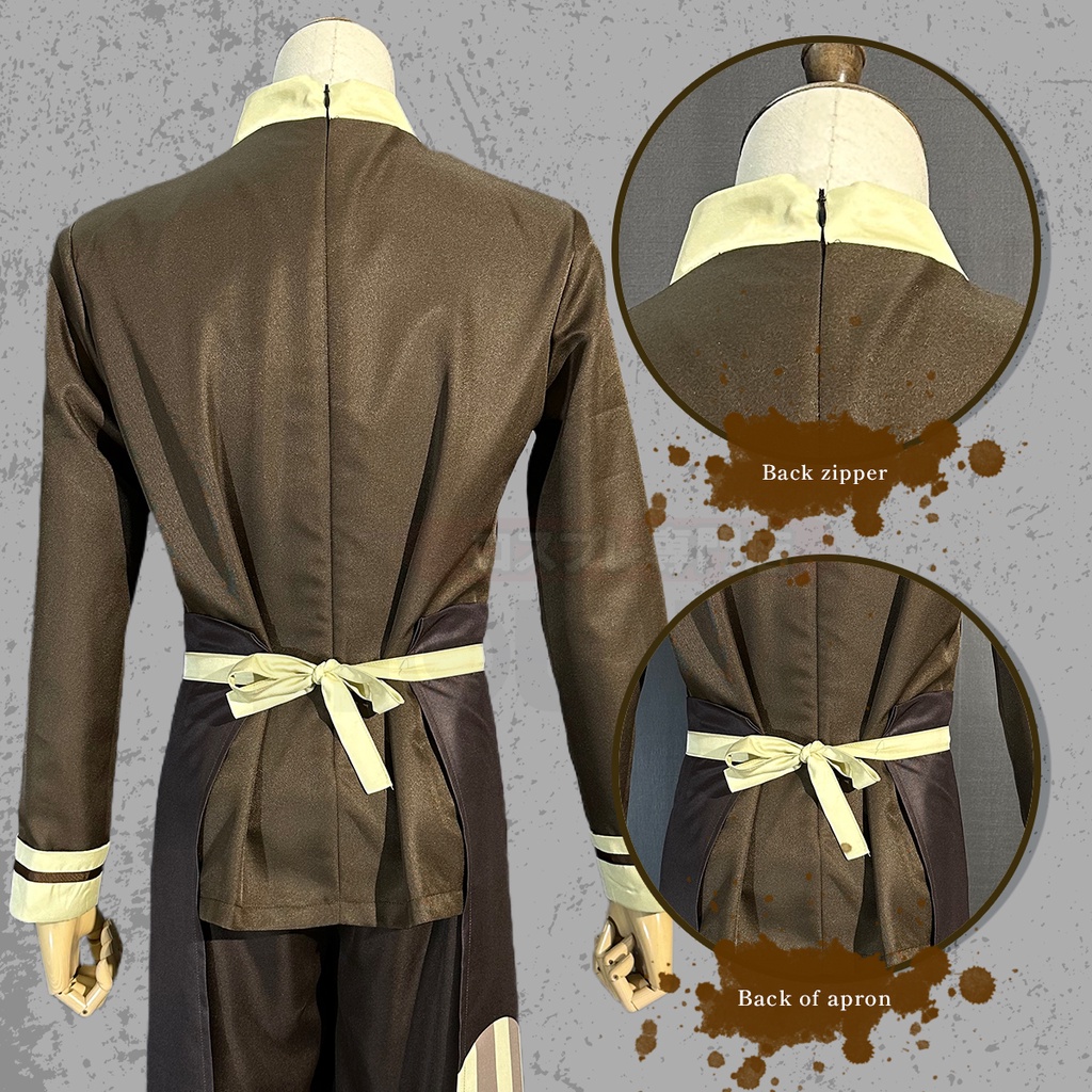 HOLOUN Tokyo Revengers Cosplay Ran Haitani Rindou Anime Costumes Coffee ...
