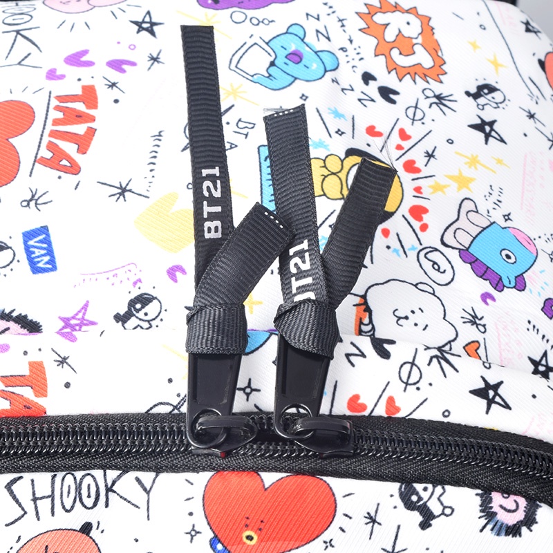 Kpop BTS Backpack Satchel Shoulders Shcool Bag Bangtan Boys Rucksack ...