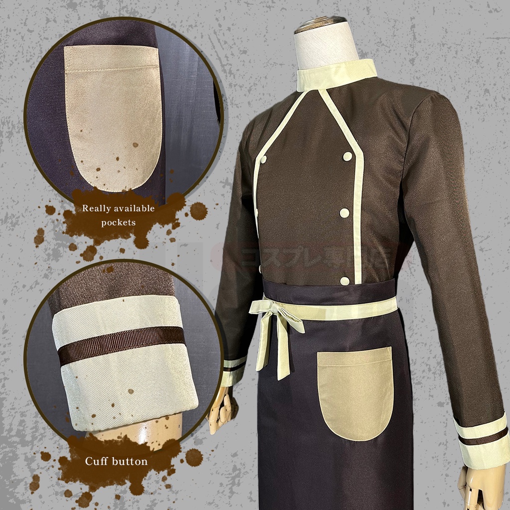 HOLOUN Tokyo Revengers Cosplay Ran Haitani Rindou Anime Costumes Coffee ...