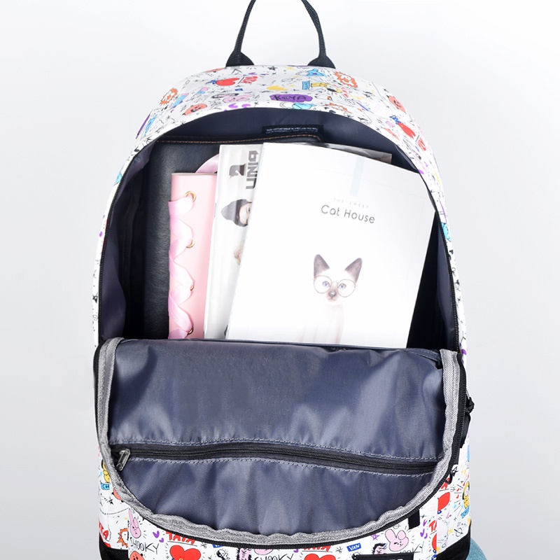 Kpop BTS Backpack Satchel Shoulders Shcool Bag Bangtan Boys Rucksack ...