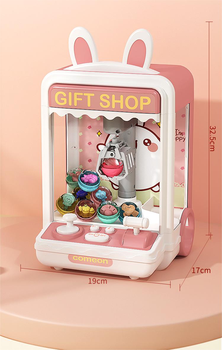 YIMI Kids Claw Doll Machine Toys Cute Claw Machine Toys Large Rabbit ...
