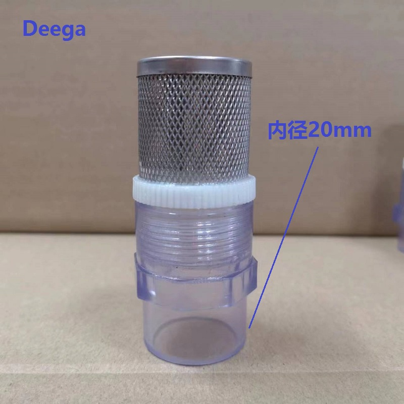 UPVC Transparent Inner Wire Filter Mesh 304 Stainless Steel Mesh Cover ...