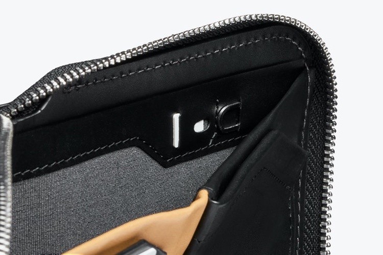 Australia Bellroy Zip Wallet Vegetable Tanned Leather Zipper Short Clip ...