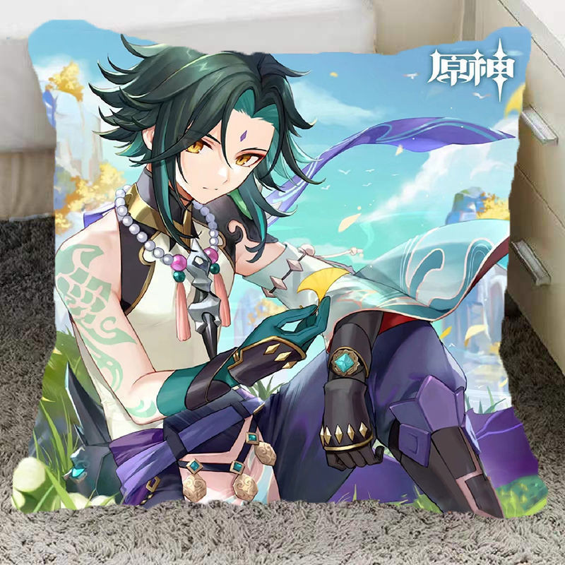 Yuanshen Pillow Peripheral Sanbing Two-Dimensional Dharma Protector ...