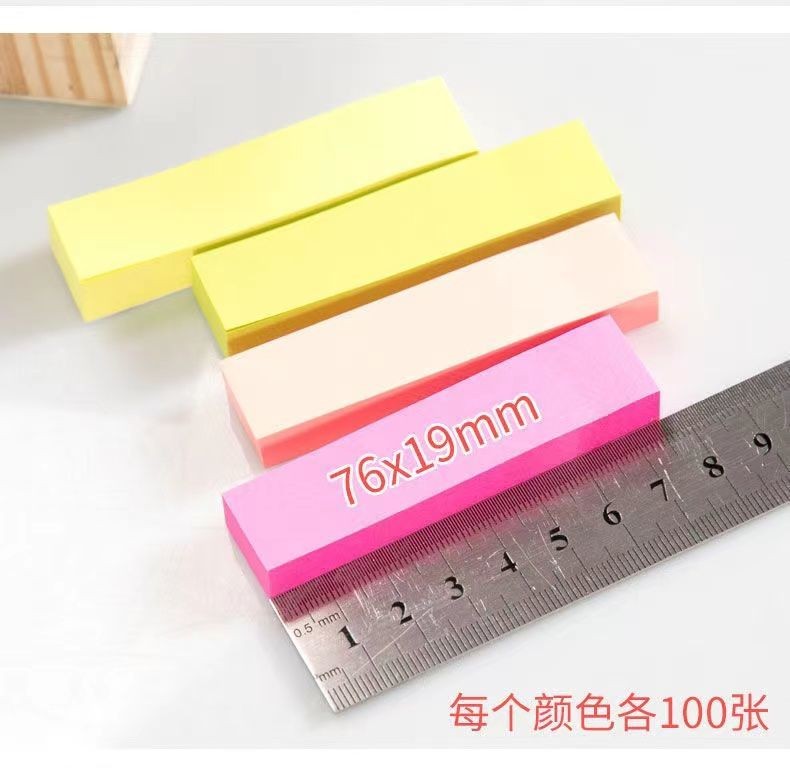 Taiwan Shipping Strip Fluorescent Sticky Notes Pepsi N Times Note Paper ...