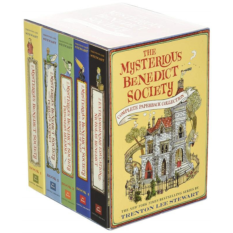 The Mysterious Benedict Society Paperback Boxed Set (5 Volumes Sold ...