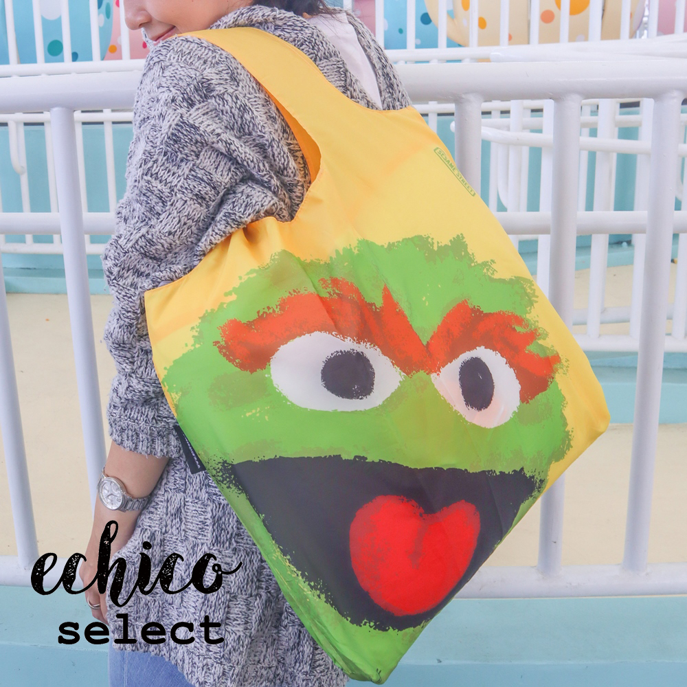 ENVIROSAX Australia Foldable Shopping Bag | Sesame Street Oscar ...