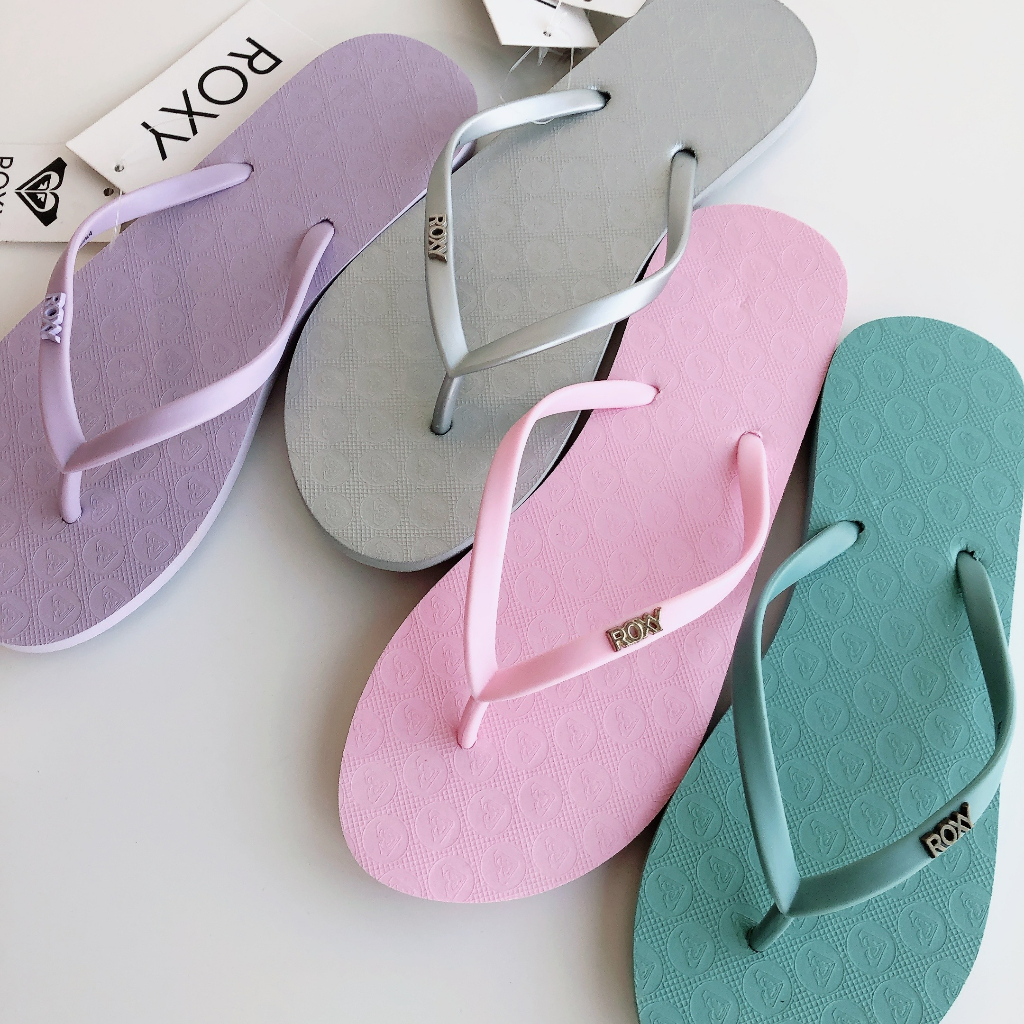** ROXY * Australian Flip-Flops Beach Slippers (VIVA IV) | Shopee Malaysia