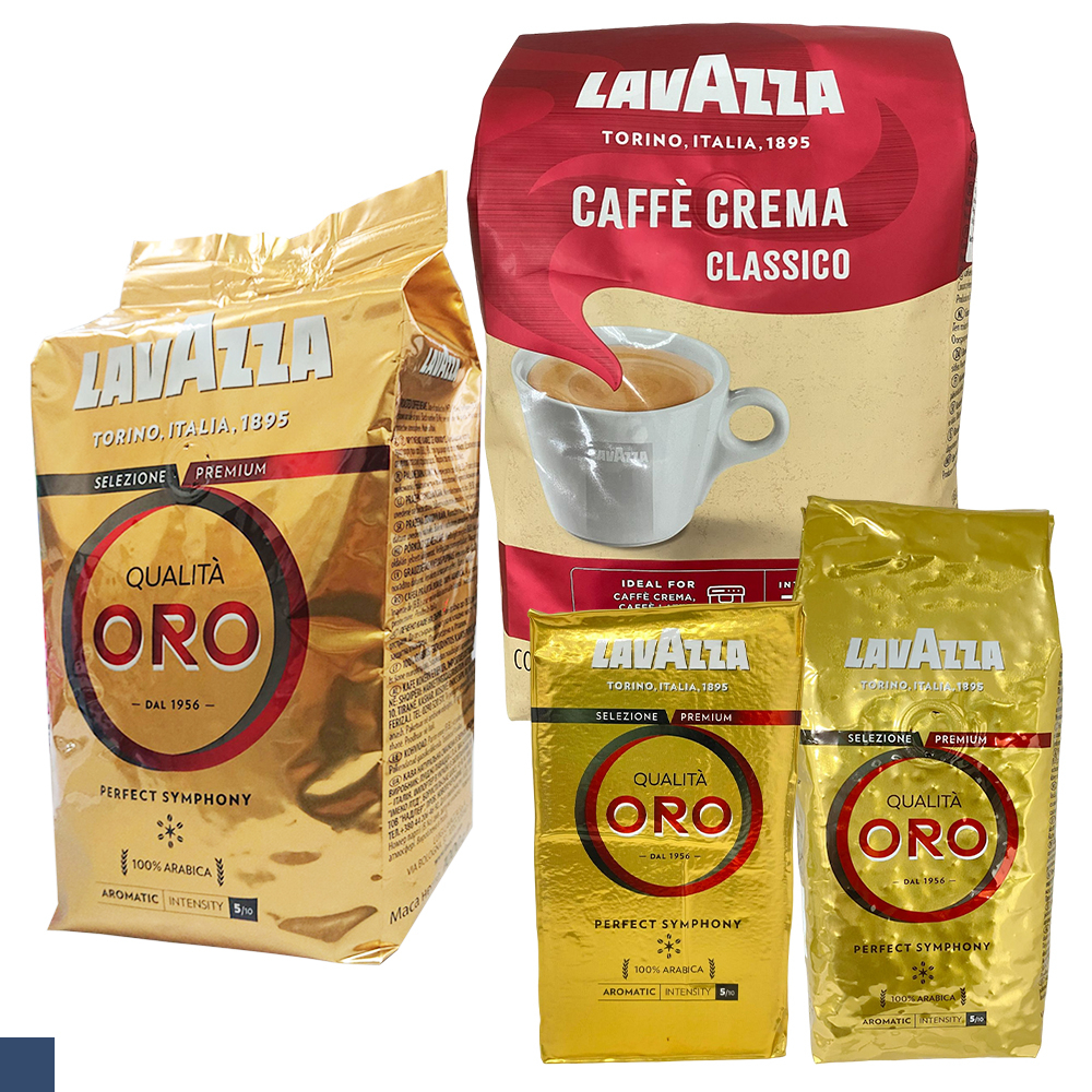 Fred Italy Lavazza Qualita Oro Crema Coffee Beans Powder Imported From ...