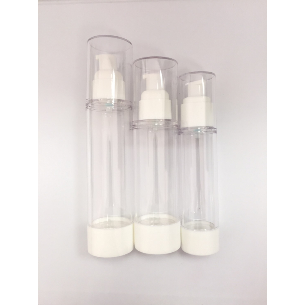 White Transparent Squeeze Bottle Device (Bottle Body+Squeeze Head ...