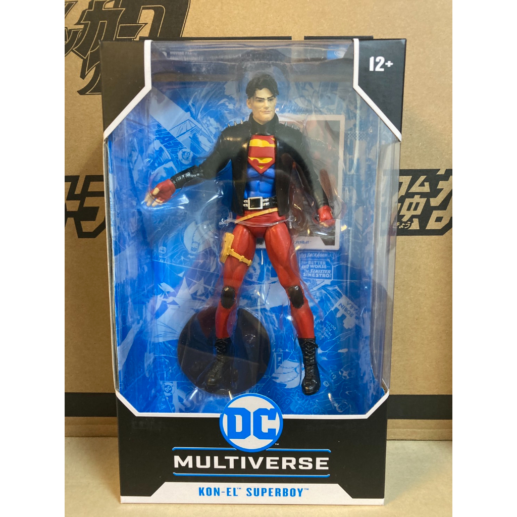 DC Agent Version Mcfarlane Multiverse 7inch Cornel Super Boy Superman ...