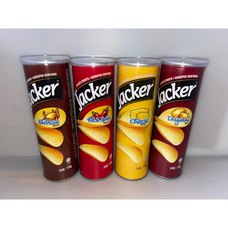 Jacker Potato Chips 110g | Shopee Malaysia