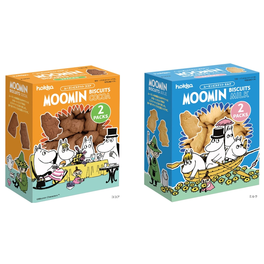 +Buy Japan+Hokuriku Lurummy Biscuits Cocoa Flavor Milk 72g Shape Shortbread HOKKA Moomin ...