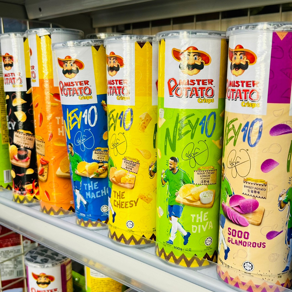 Malaysia MAMEE Mr. Potato Chips Potato Chips Purple Potato Onion Purple ...