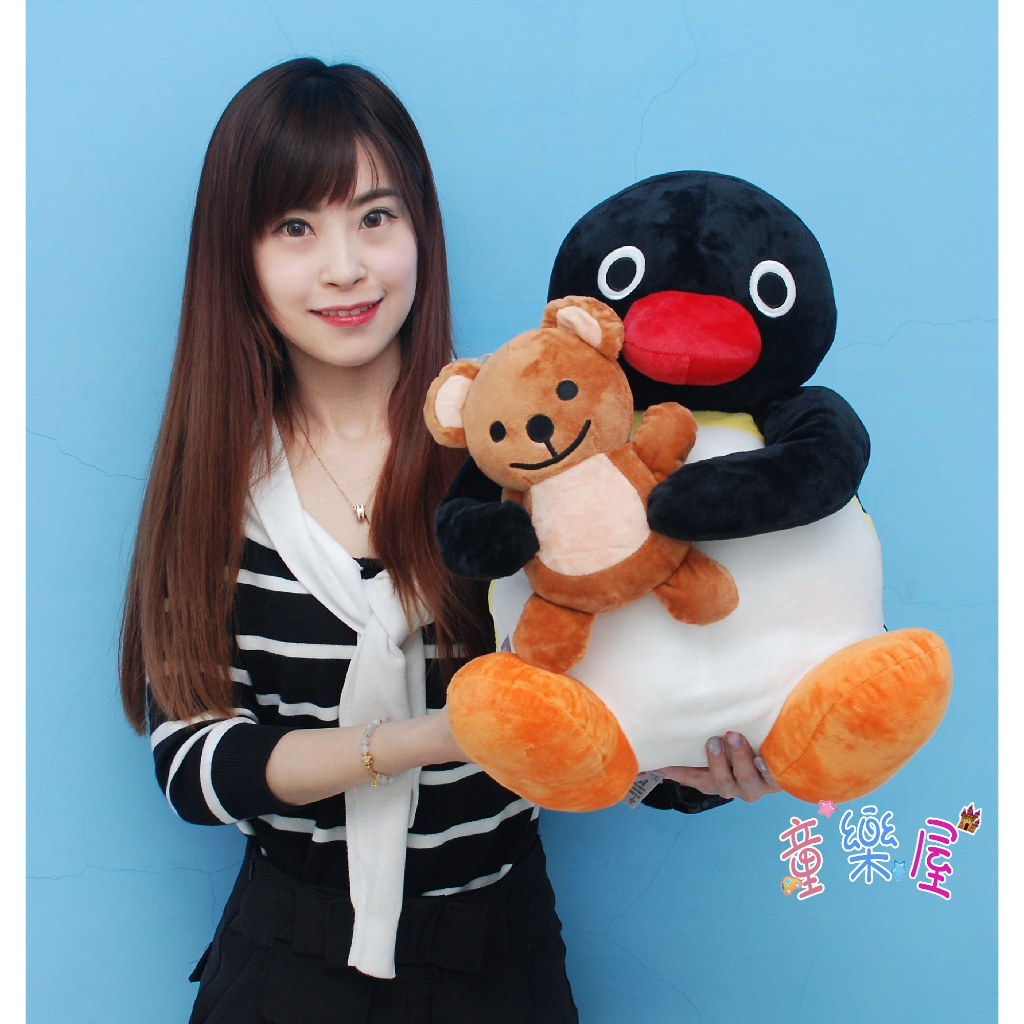 Penguin Family Doll pinga Big pingu Pillow | Shopee Malaysia