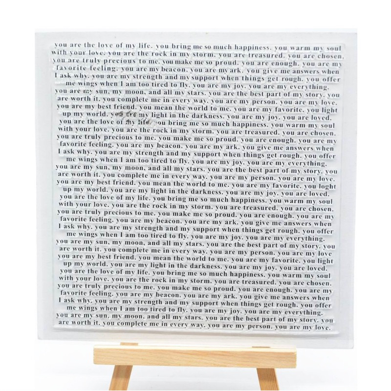 11030 ️ Various Types JH Full Screen Text Manuscript English Seal ...