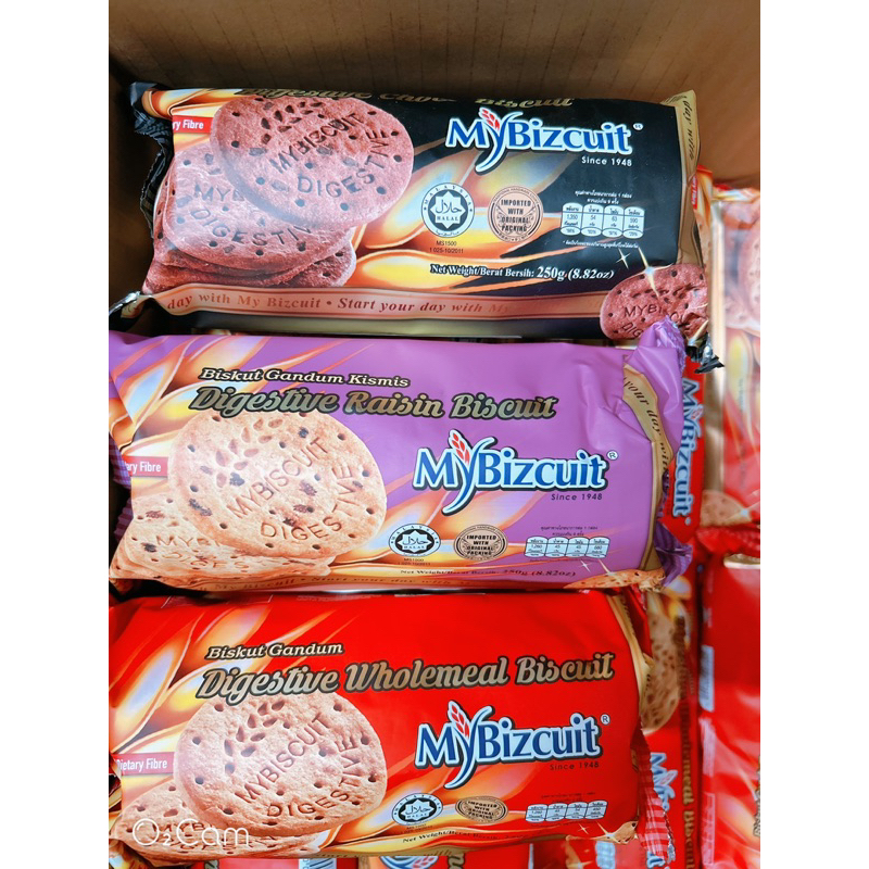 Malaysia MyBizcuit Digestive Cake Original Chocolate Fruit Flavor 250g ...
