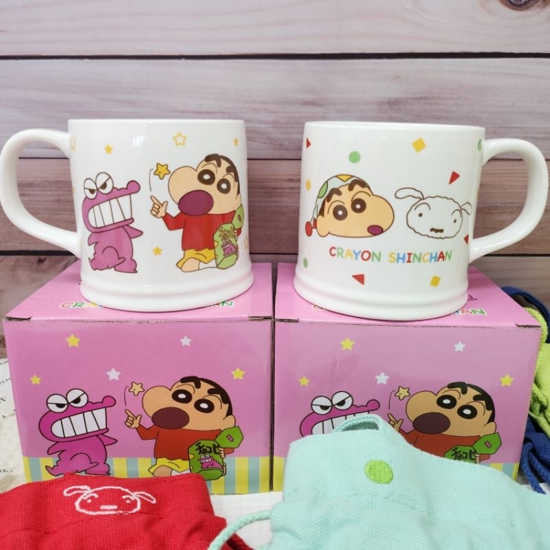 Crayon Shin-Chan Mug Big Straight Chocolate Biscuit Shaped Clutch ...
