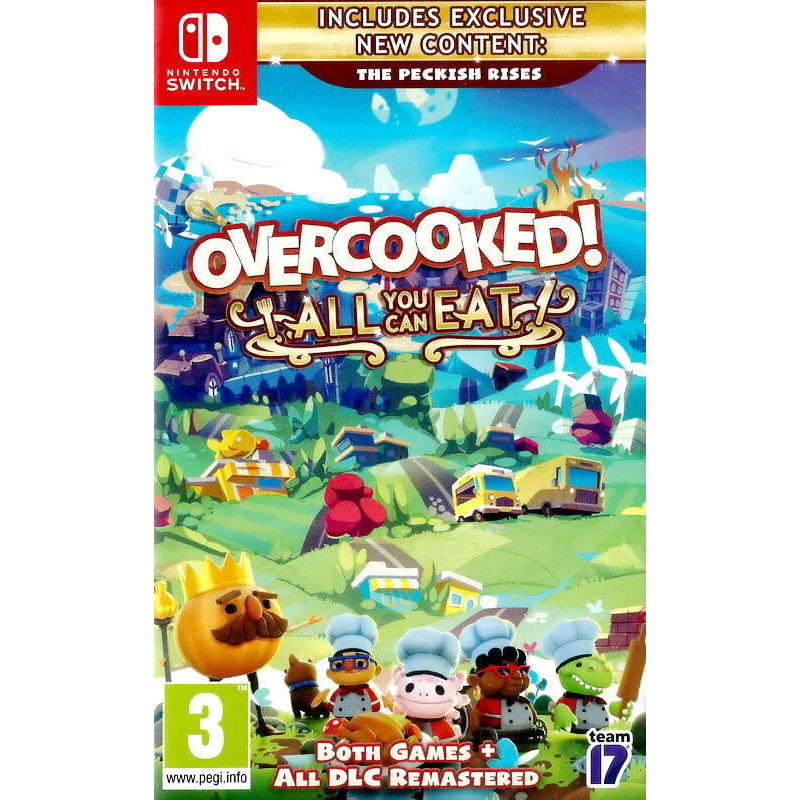 Nintendo SWITCH NS Nonsense Kitchen All Good To Eat Break Up OVERCOOKED ...