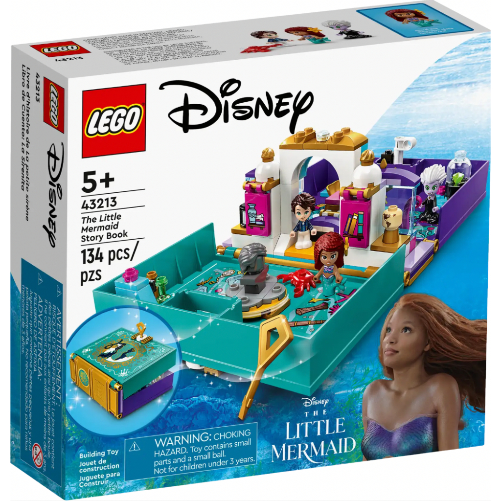 LEGO 43213 DisneyThe Little Mermaid Story Book Box Set [Egg Lebao ...