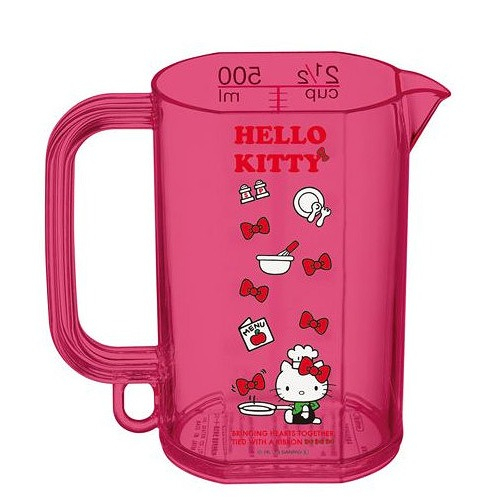 Hello Kitty Plastic Measuring Cup (MMC1/500ML) Made In Japan | Shopee ...