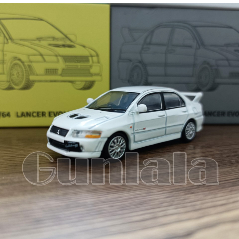 1: 64 Mitsubishi Lancer EVO VII LANEVO 7th Generation God Of War Street ...