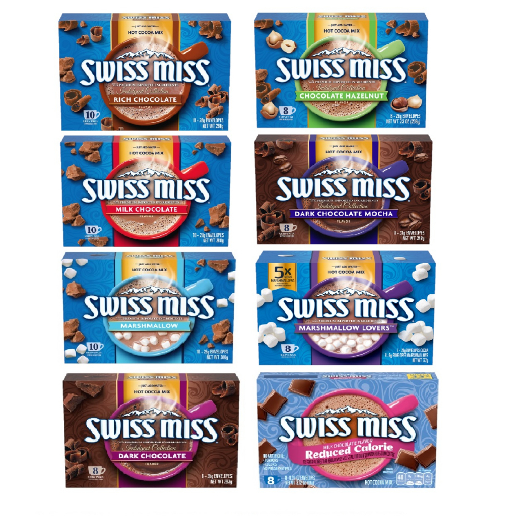 Swiss Miss Cocoa Powder (8 Flavors)/Original Flavor/Marshmallow ...