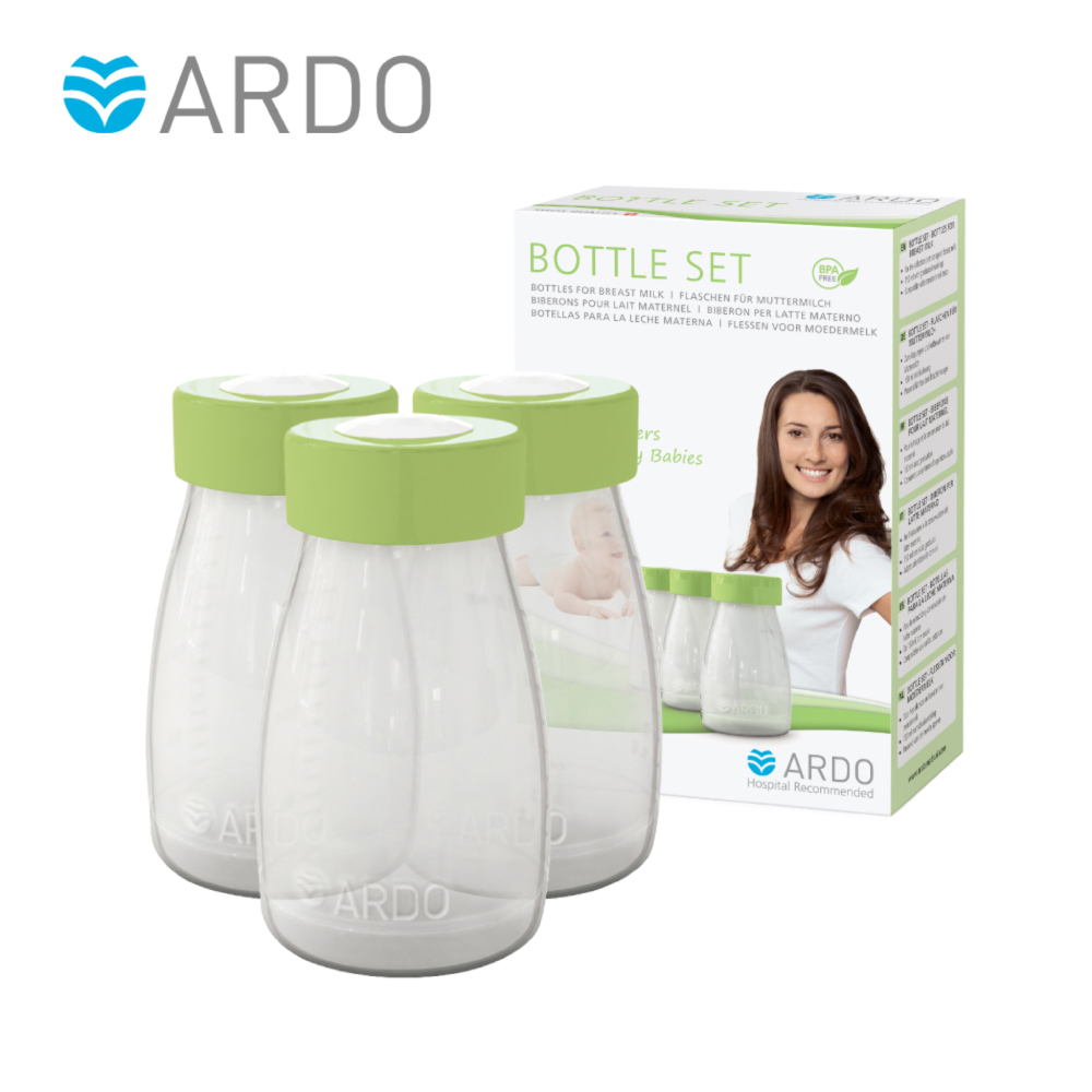 Switzerland [ARDO Ando] Breast Milk PP Storage Bottle 150ml (3pcs Pack ...