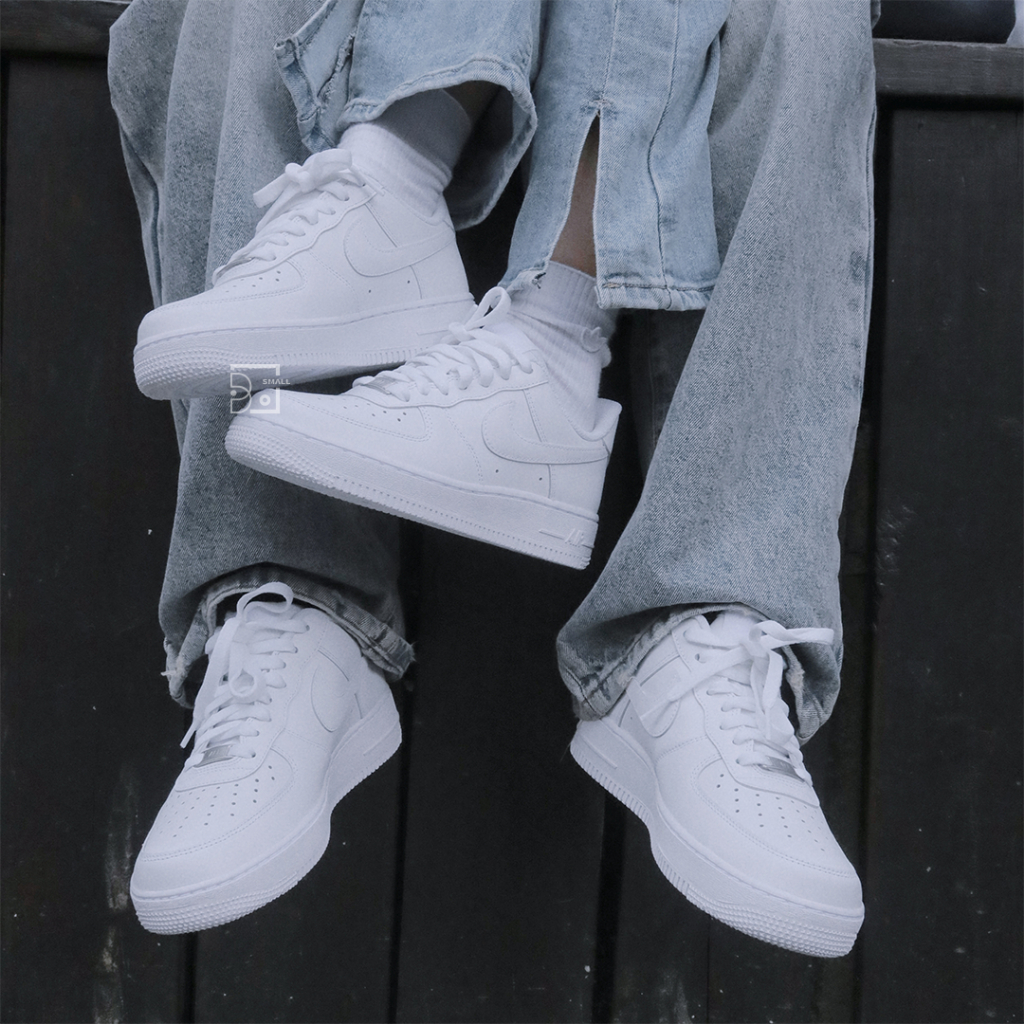 Small B City Nike Air Force 1 Classic AF1 All White CW2288-111 Male ...