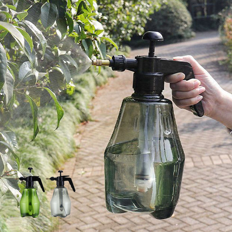 Air Pressure Watering Can 1.5L Sprinkler Adjustable Sprayer Bottle ...