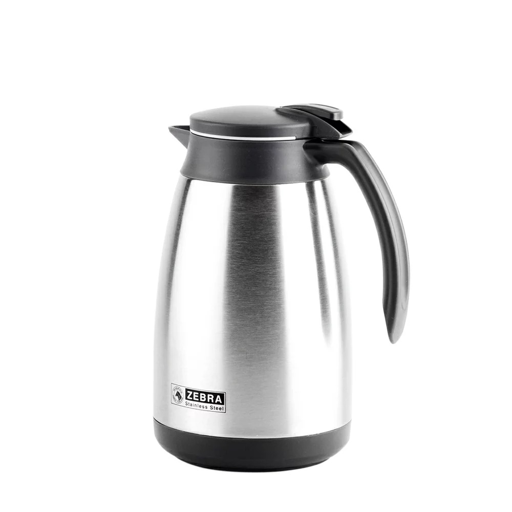 Zebra Brand Vacuum Kettle 1L Stainless Steel Thermos Coffee Pot ...