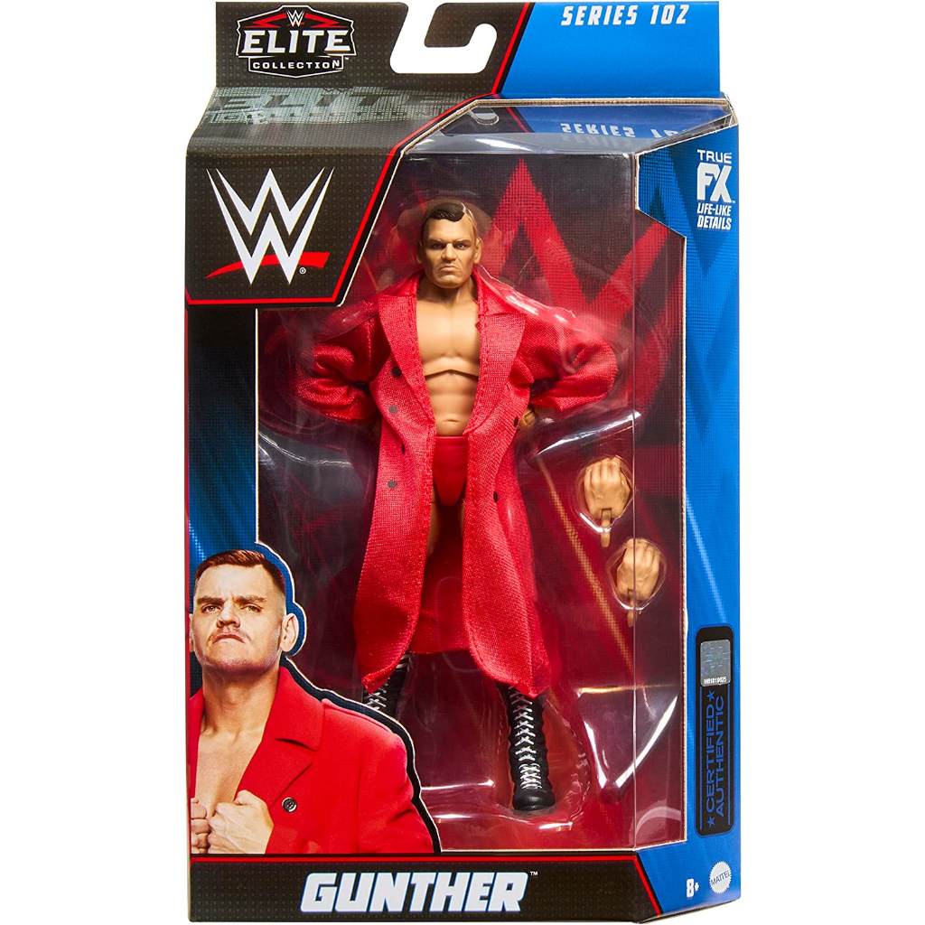 Asu Warehouse WWE Wrestling Gunther Elite 102 Figure Imperium Army ...