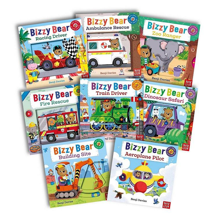 Bizzy Bear Happy Car Set Book (With QRcode/8 Volumes)/Benji Davies eslite | Shopee Malaysia