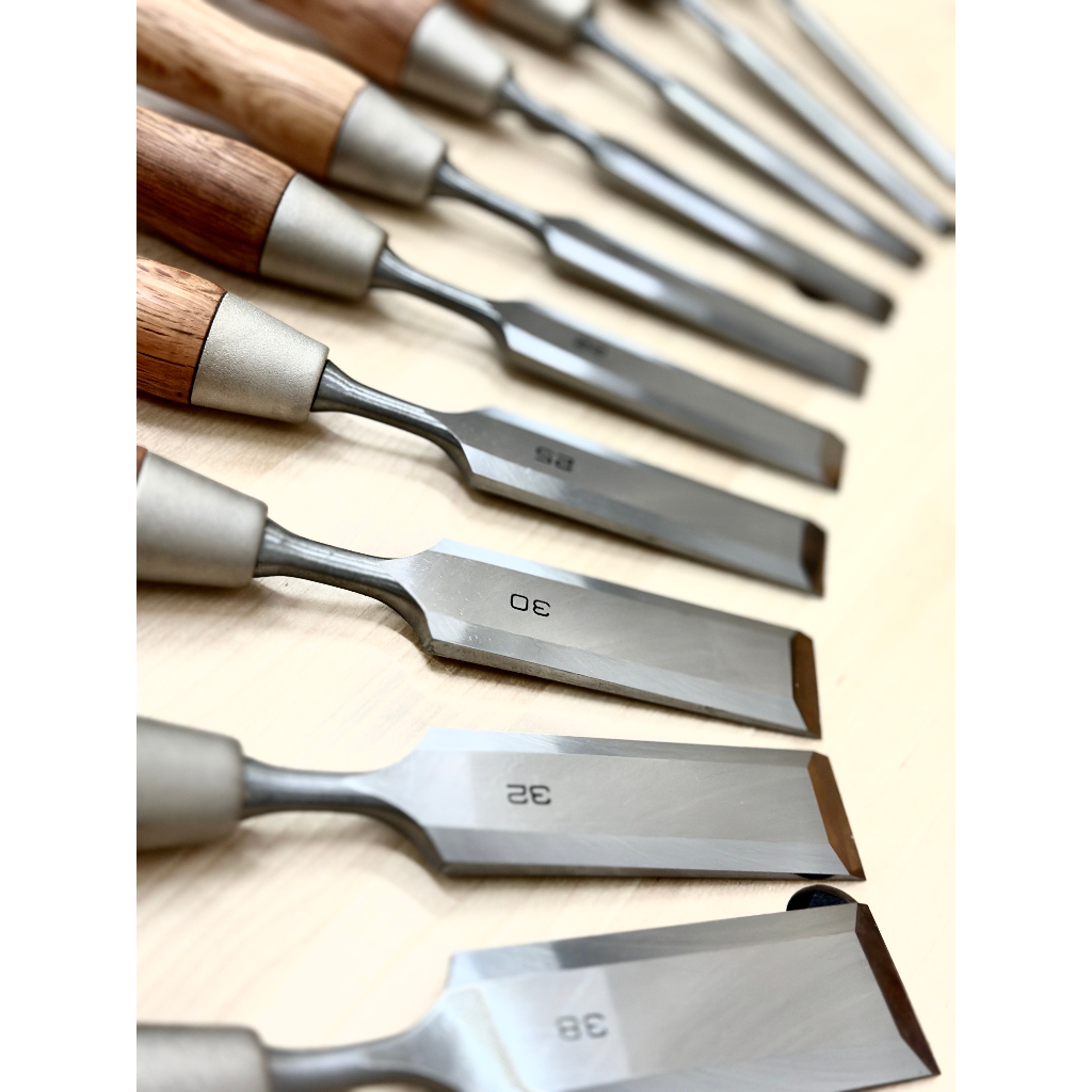 Japan Kakuri Akagashi Handle Yang Chisel Made In Flat Woodworking Wood ...