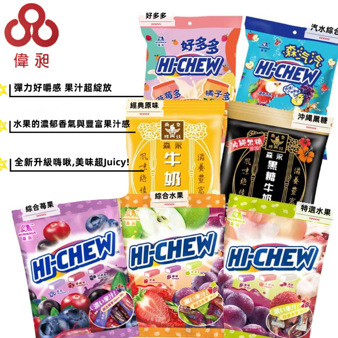 [Delivered From Taiwan] [Weichang Foods] Morinaga HI-CHEW Hello Chirp ...