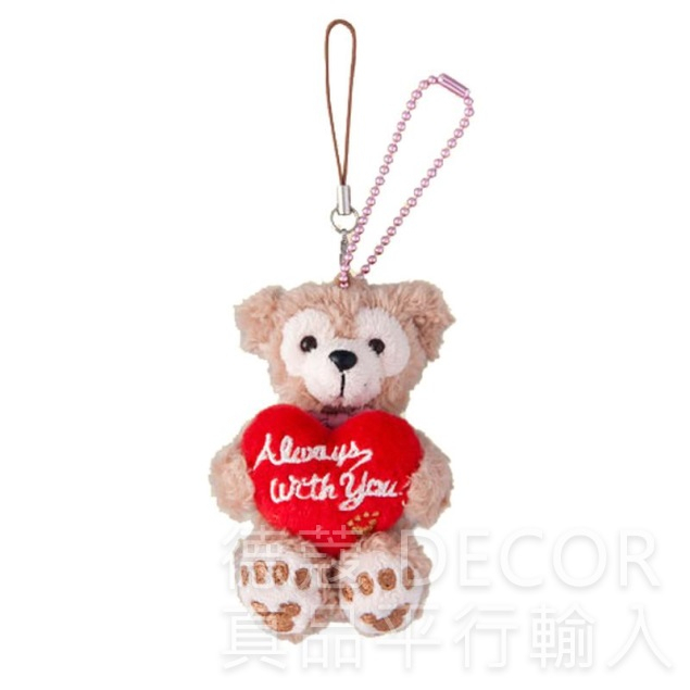 Japan Disney 2017 Valentine's Day Holding Love Duffy Pendant 10cm ...