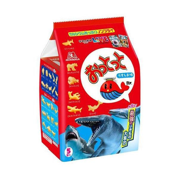+Buy Japan+MORINAGA Fish/Pikachu Shape Biscuits 5 Bags Salted Fish ...