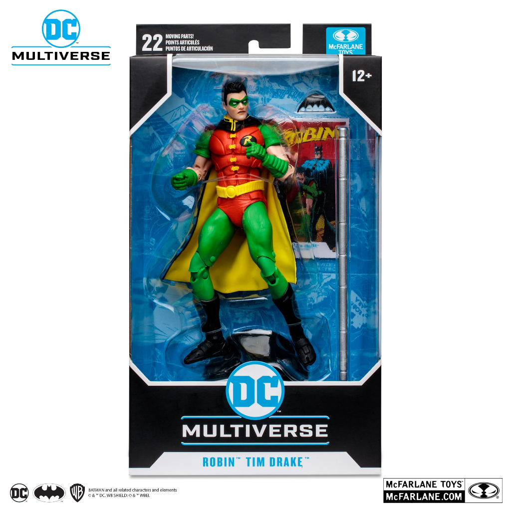 DC Mcfarlane Multiverse Robin Tim Drake Rebirth REBORN Superstore Pick ...