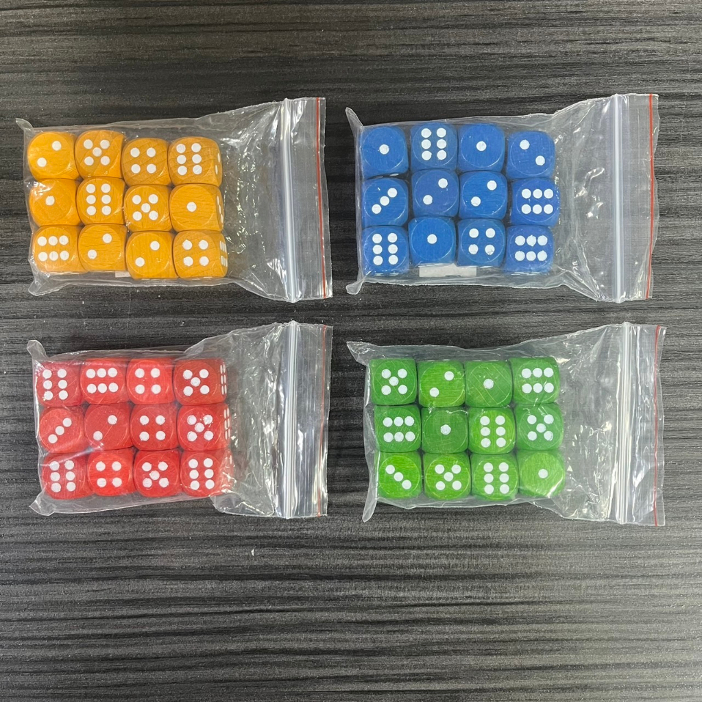{Solitaire House} Pokémon PTCG MTG Neuschwanstein Castle Wooden Dice ...
