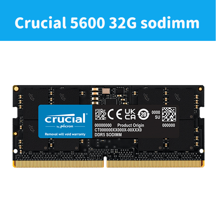 Crucial DDR5 5600 32G 32GB sodimm CT32G56C46S5 Laptop Memory | Shopee Malaysia