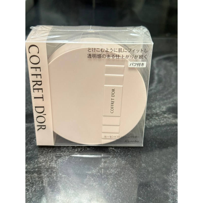 Counter kanebo coffret dor Fiber Transparent Skin Powder 15g (Box ...