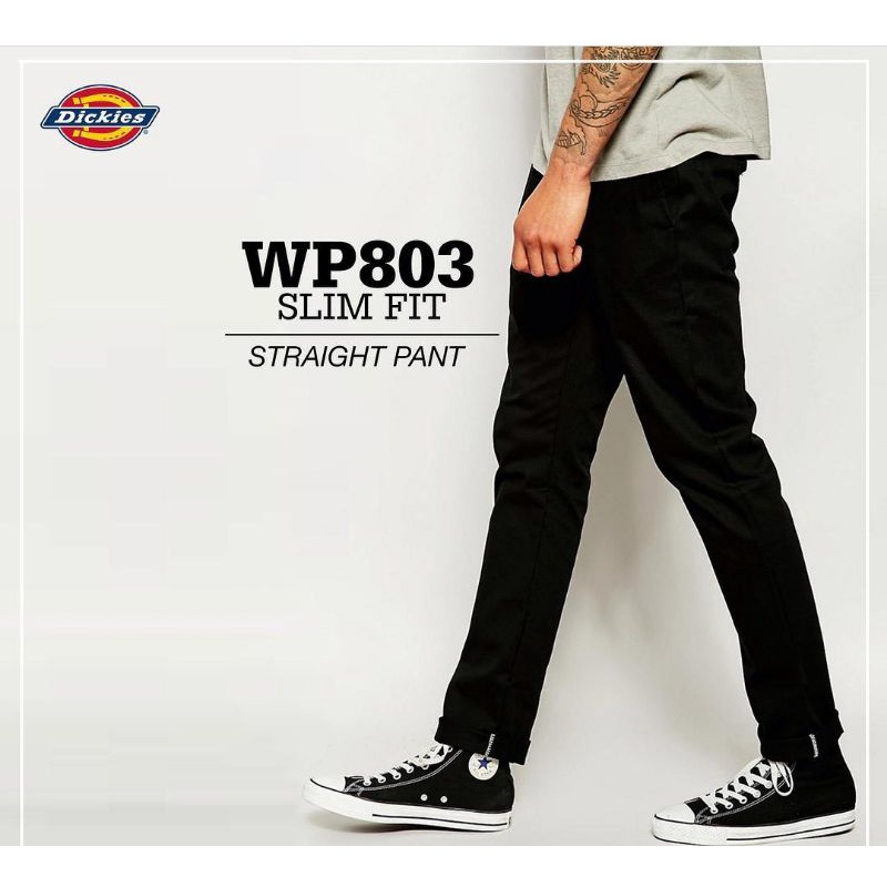 Dickies FLEX Slim-Fit Twill Work Pants Casual Office Workers Student | Shopee Malaysia